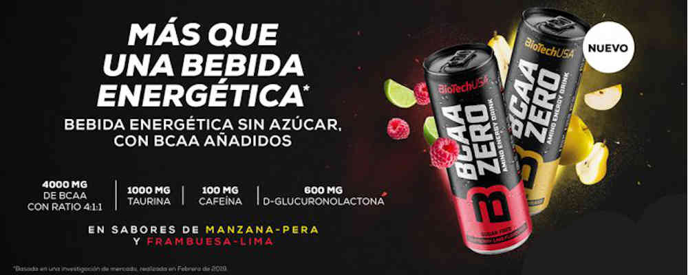 BioTech USA BCAA Zero Amino Energy Drink Raspberry-Lime 330 ml