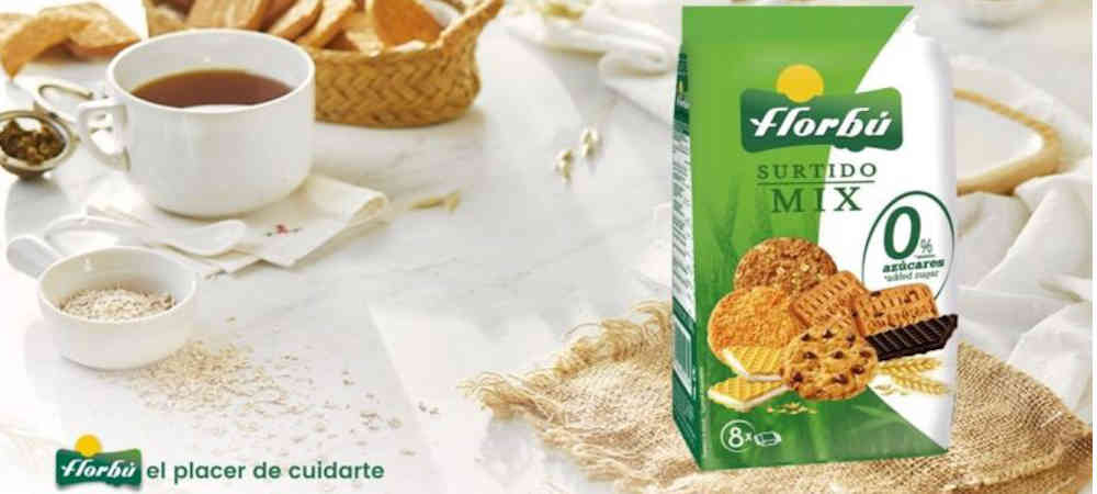 Florbú Surtido Mix - Galletas sin azúcar 270 g