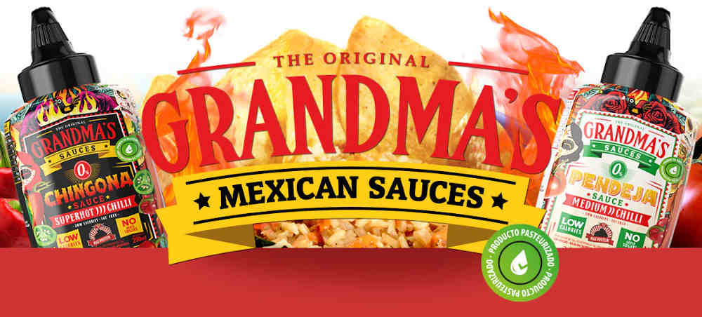 Max Protein Grandma's Salsa 0% - Salsa ketchup con aroma al curry