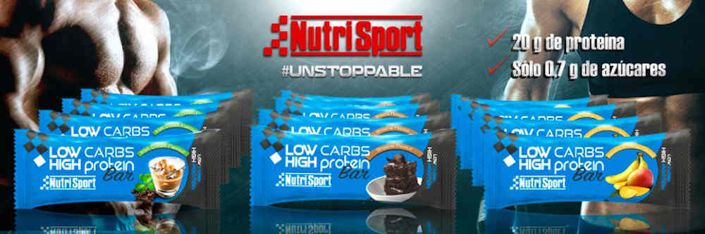 NutriSport Crème irlandaise de barre haute protéine élevée 60 g