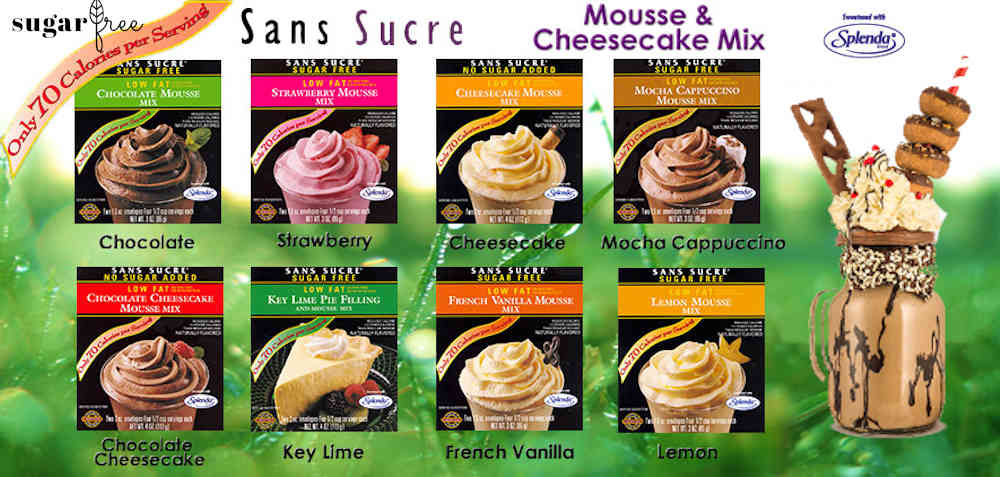 Sans Sucre Mousse Mocha Capuchino sin azúcar 85 g